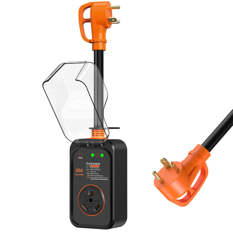 NEXPOW RV Surge Protector 30 Amp – 8400 Joules RV Circuit Analyzer ...